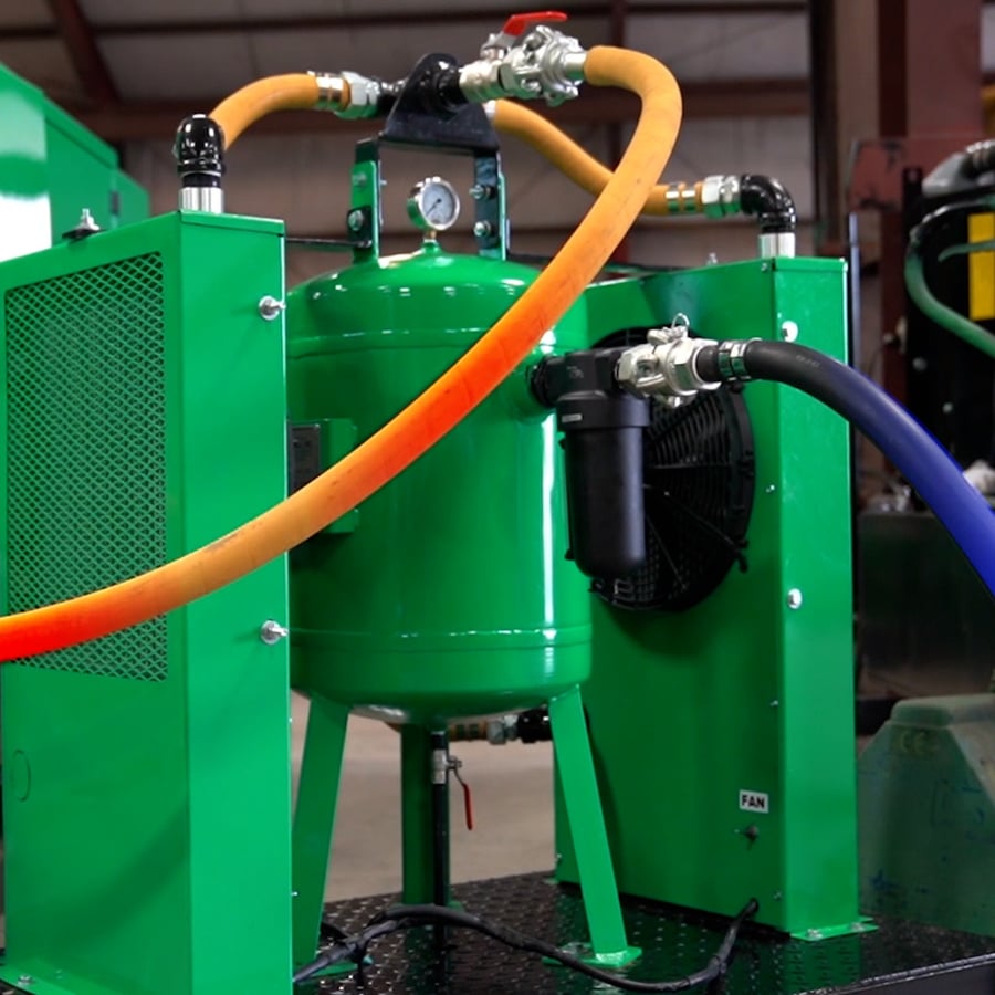 Small & Portable Mobile Sandblasters | Dustless Blasting®