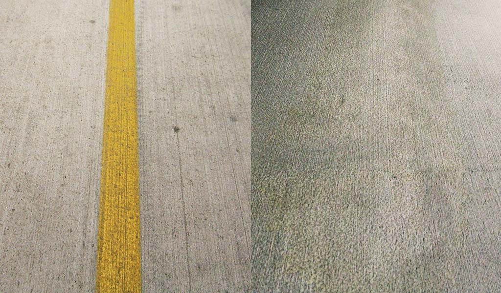 Case Study: Parking Lot Striping Removal