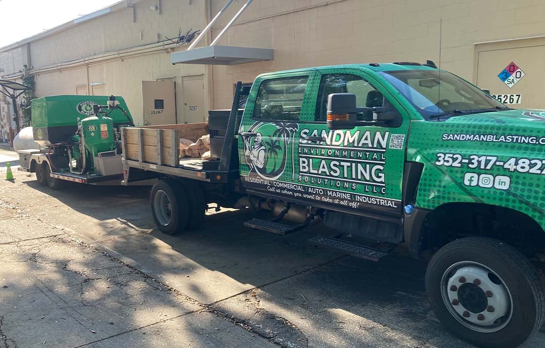 Fire Restoration Case Study | Dustless Blasting®