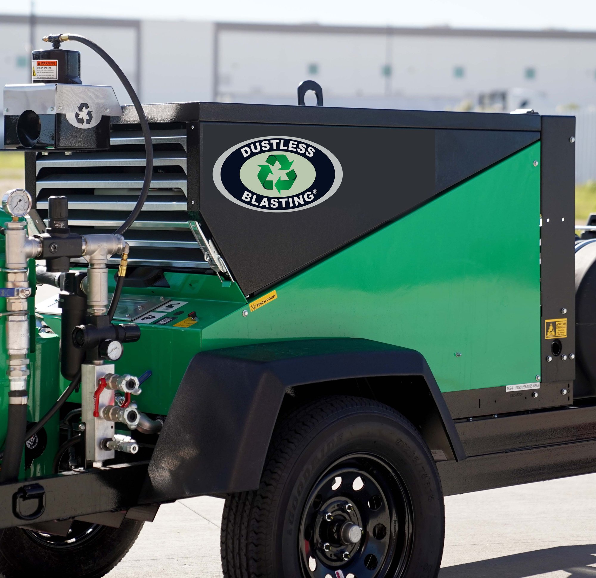 Small & Portable Mobile Sandblasters | Dustless Blasting®