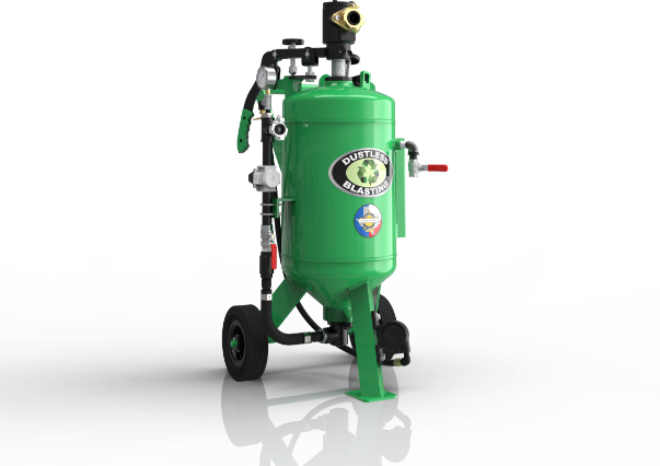 Sandblasting Pots - Wet & Soda Blasting Machines | Dustless Blasting®