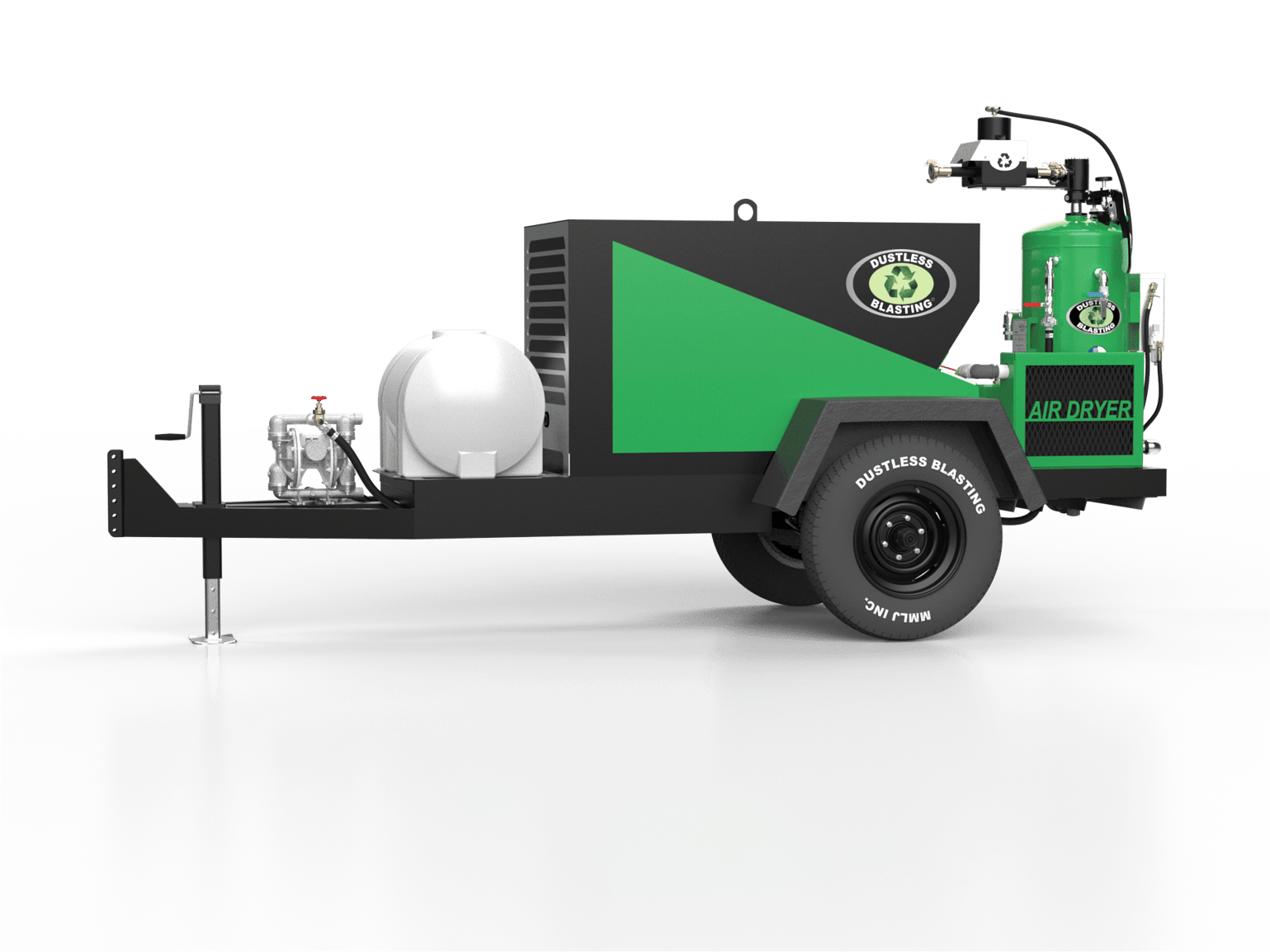 DB225 Mobile XS Trailer | Dustless Blasting®