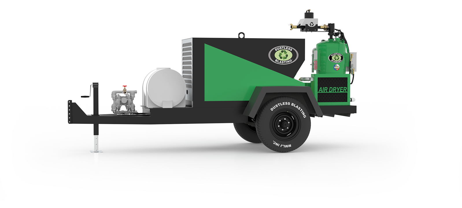 Small & Portable Mobile Sandblasters | Dustless Blasting®