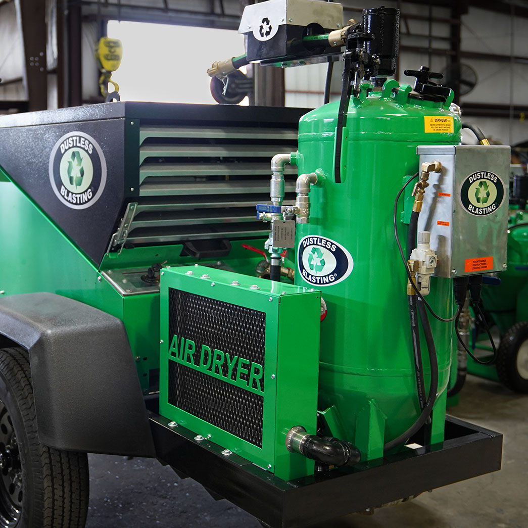 Small & Portable Mobile Sandblasters | Dustless Blasting®