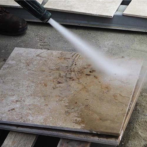 Granite Etching and Resurfacing with Dustless Blasting