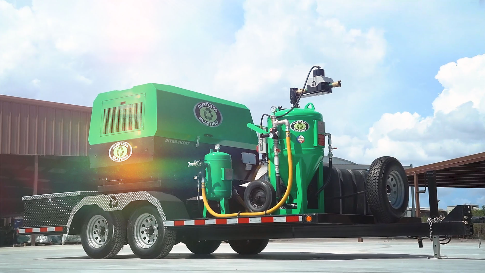 Blast Pots and Mobile Machines