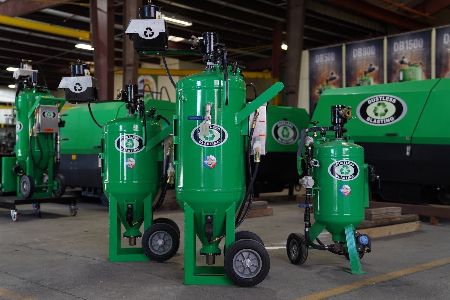 Dustless Blasting Sandblasters