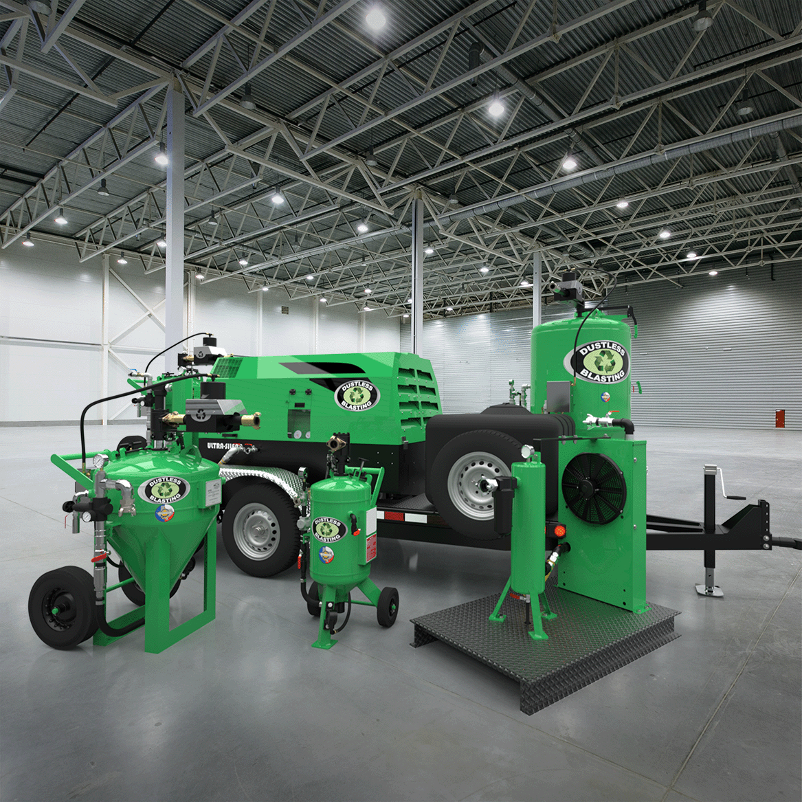 Used Dustless Blasting Machines