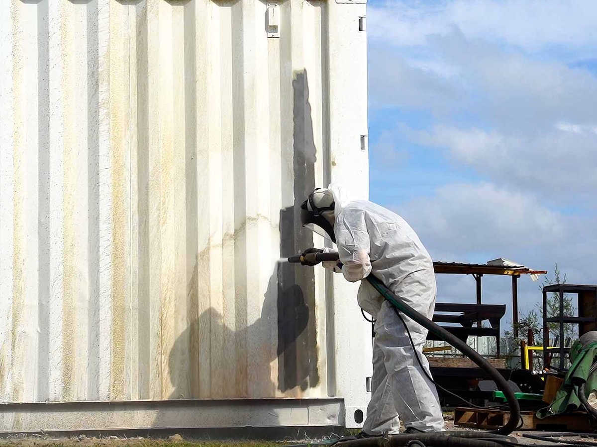 Marine Epoxy Removal Tests | Increase Blasting Productivity by 31.82%