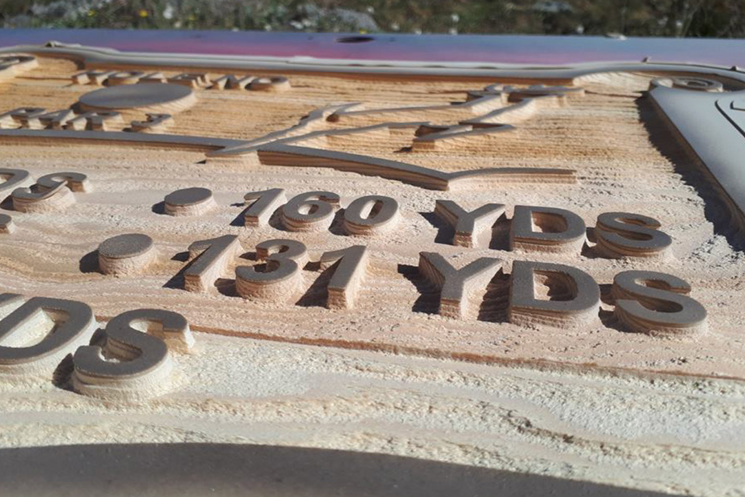 Wood Etching | Dustless Blasting